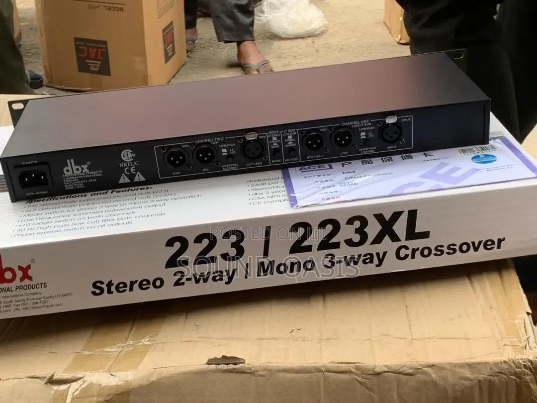 DBX 223XL Stereo/Mono Crossover in Accra Metropolitan - Audio & Music ...