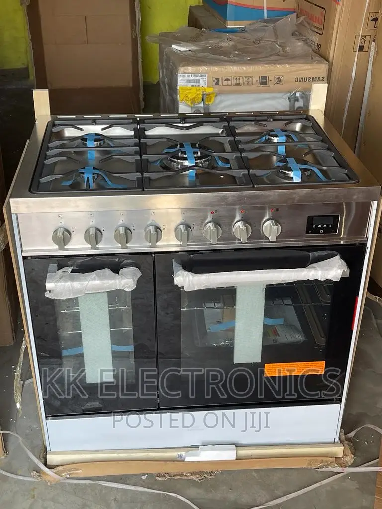 New World Gas Cooker Gas Cooker 5 Burner Dual Guel Stainless in Accra ...