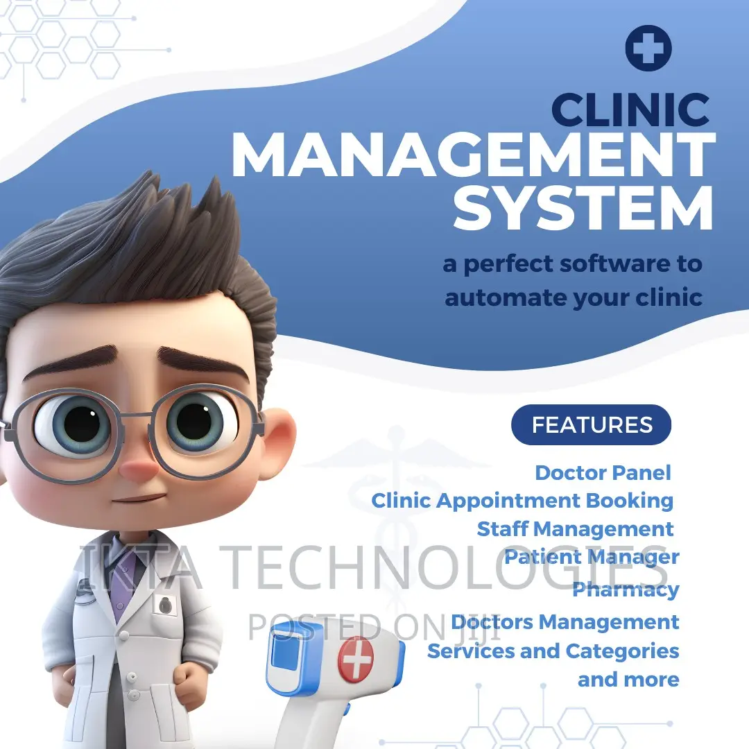Online/Remote Clinic Management System | Highly Secured in Kumasi ...