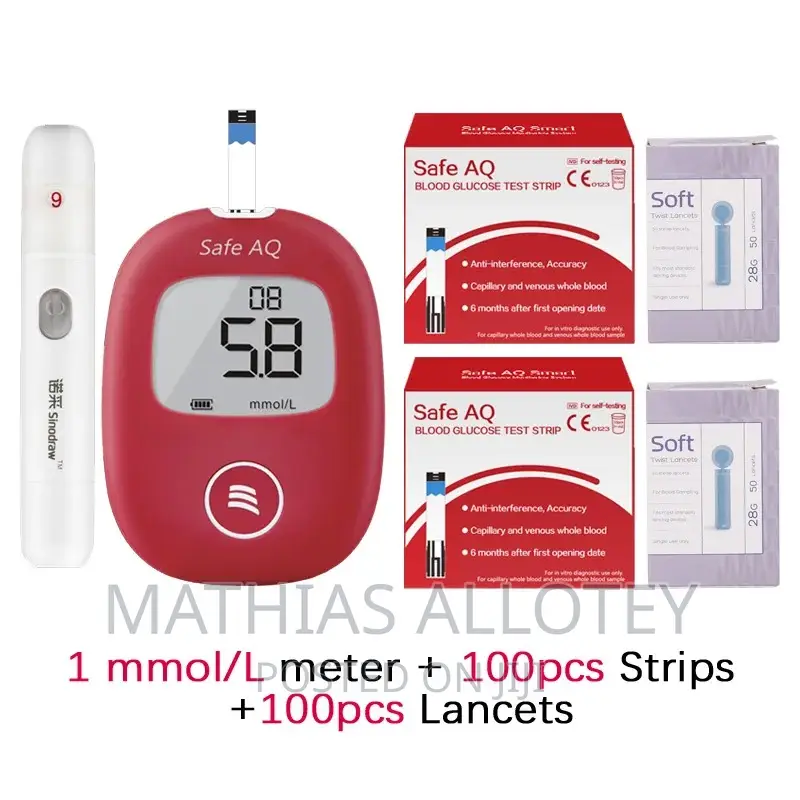 Sinocare Safe Accu 2; Safe Aq Smart Glucometer in Lapaz - Medical ...