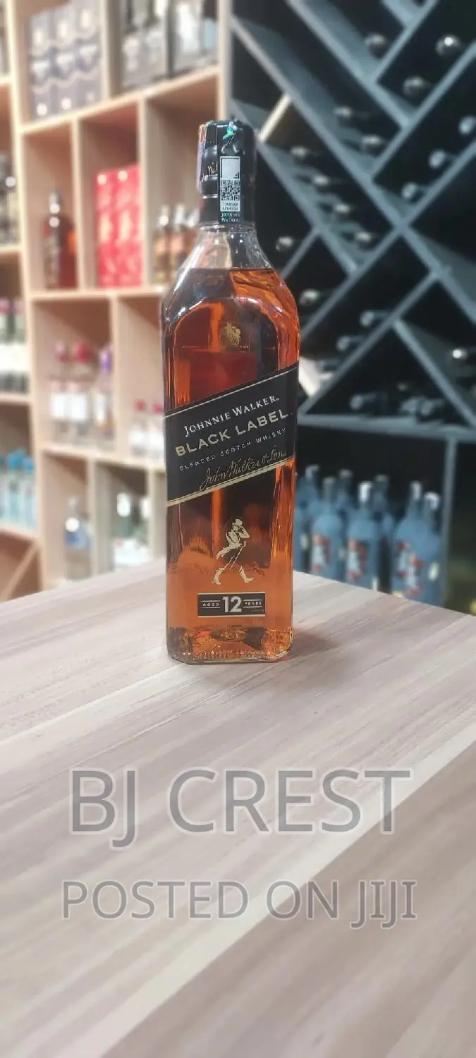 Johnnie Walker Black Lable 1ltr in Mamprobi - Food & Beverages, B J Crest | Jiji.com.gh