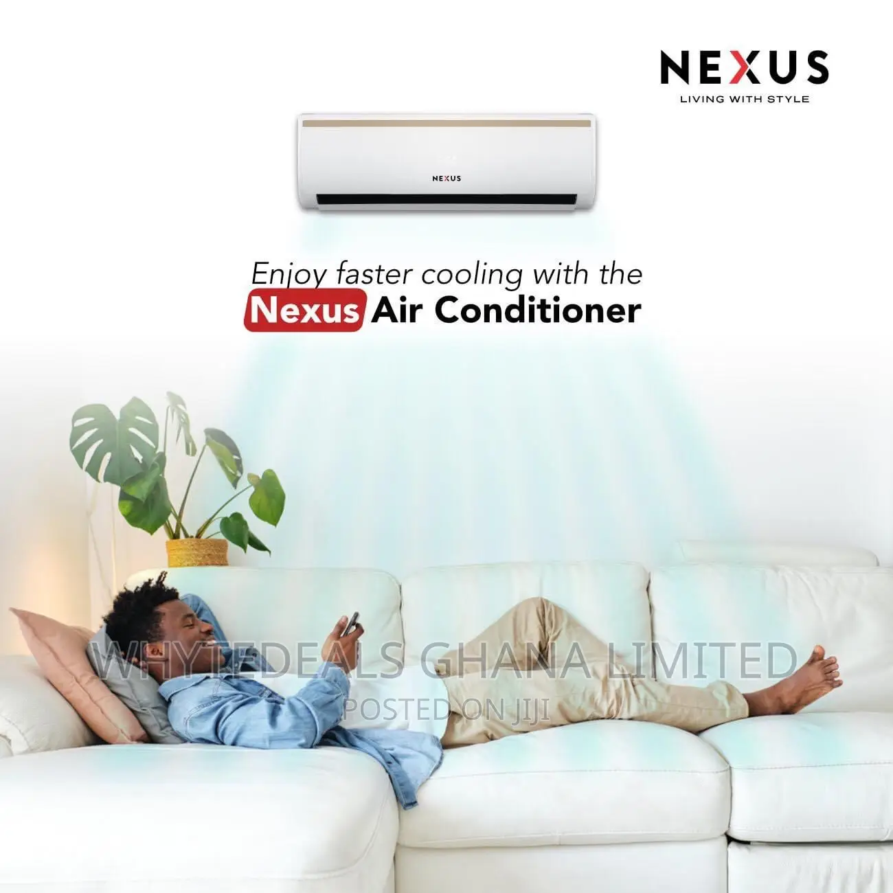 Super Cooling! Nexus 2.5hp Split R410a Air-Conditioner 2025 in Accra ...