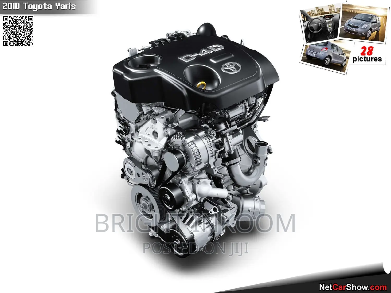 Toyota Vitz 2010 2011 2012 Engine in Abossey Okai - Vehicle Parts ...