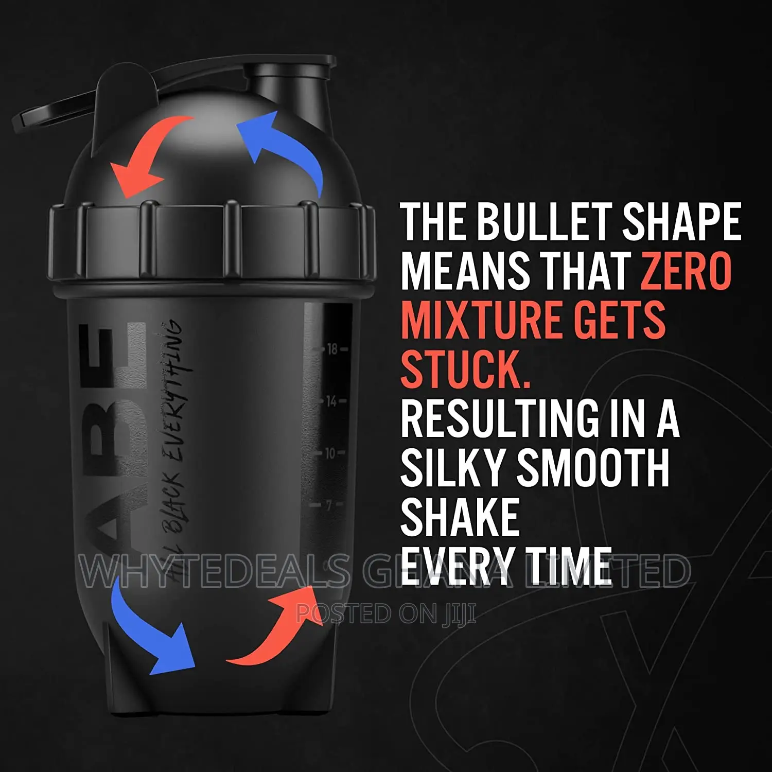 Abe Bullet Protein Shaker Water Bottle for Gym/ Smoothies in Accra ...