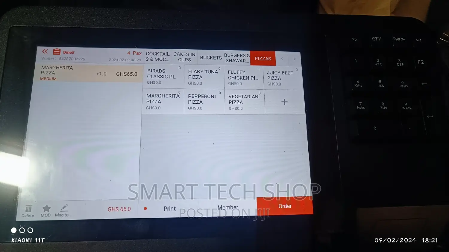 Android POS System For Retail And Restaurant. Free Software in Adenta ...