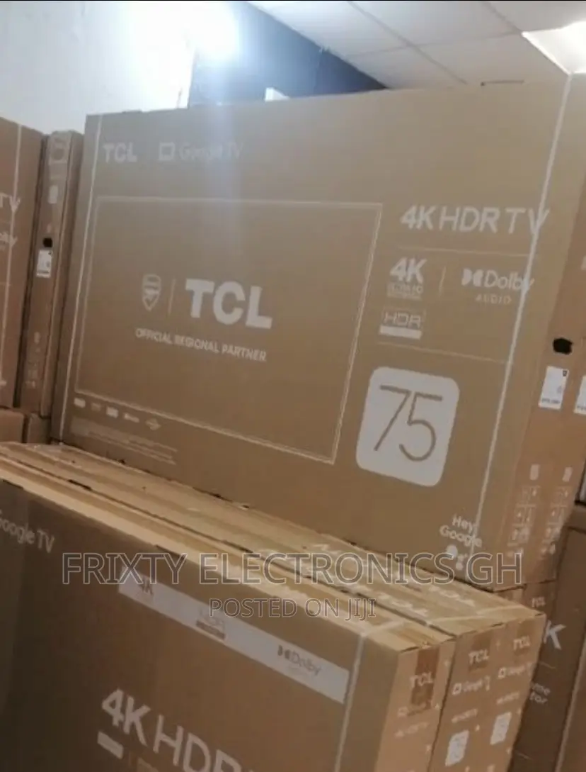 Perfect TCL 75inch Smart Uhd Android Bluetooth Doly Tv in Accra ...
