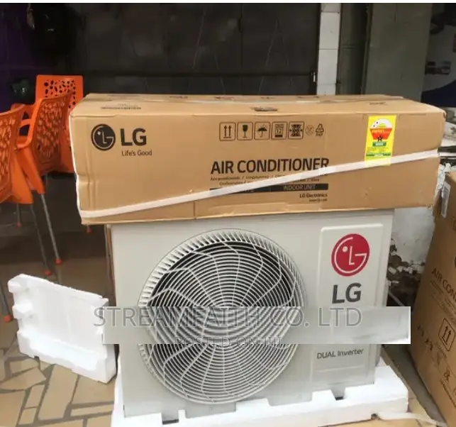 LG S4-Q24k23qe 2.5hp Dualcool Inverter Split R410 a/C in Accra New Town - Home Appliances ...