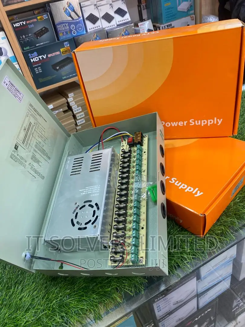18 Way 12V DC 30 Amp Power Supply in Madina - Security & Surveillance ...