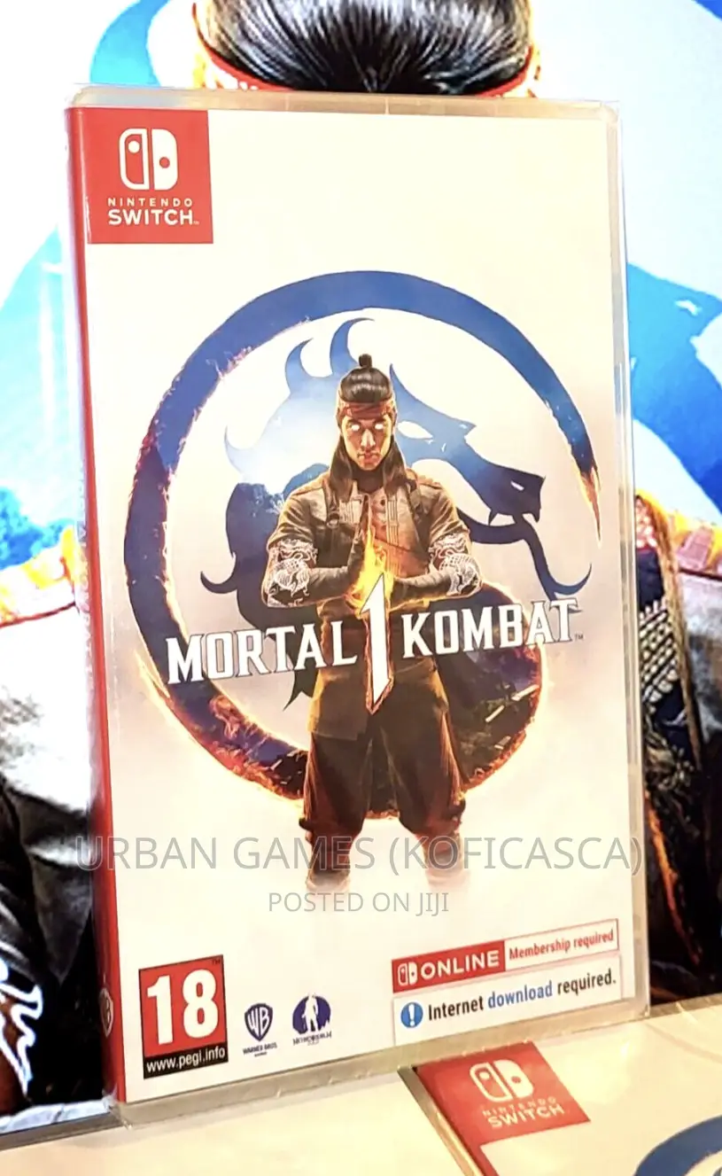 Mortal Kombat Mk1 Switch Sealed in Spintex - Video Games, Urban Games ...