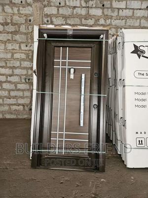 Classic Heavy Single Turkish Security Door+Double Lock Set in Lapaz ...