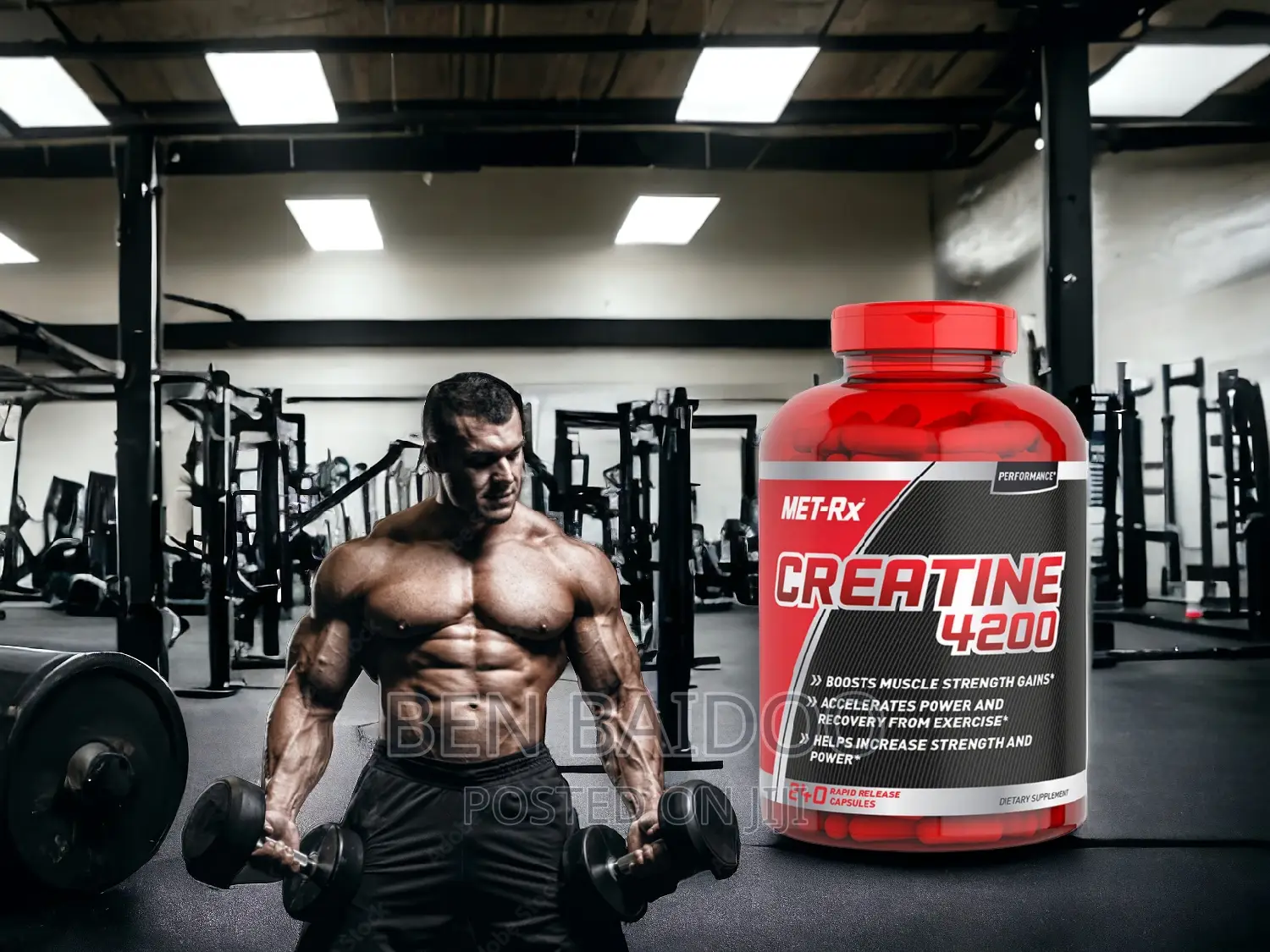Creatine Gym Booster (240 Caps) in Accra Metropolitan - Vitamins ...