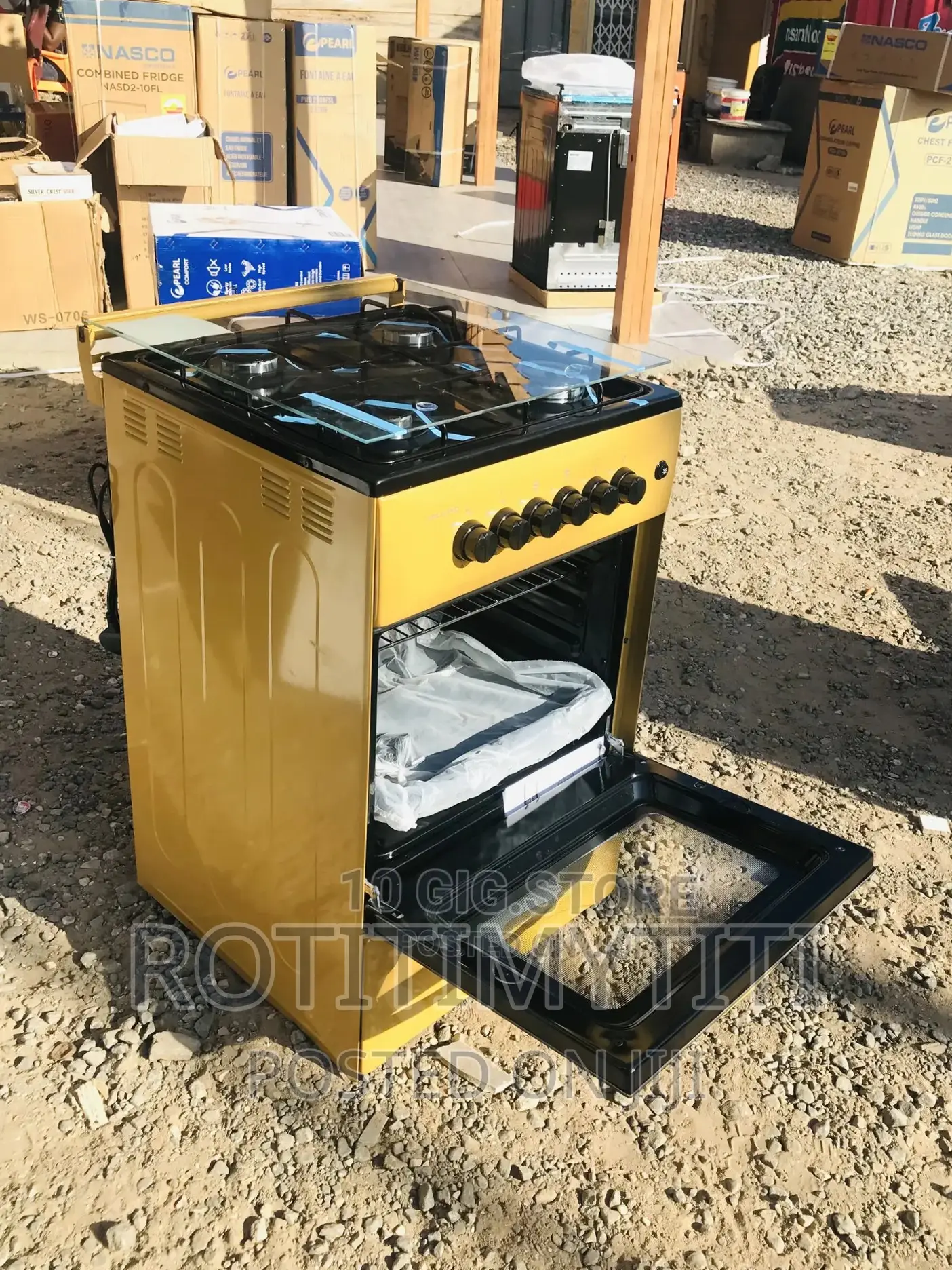Volcano 50X50 Oven/Grill Gas Cooker - Gold in Accra Metropolitan ...