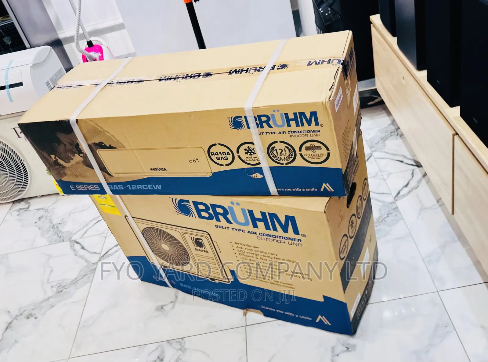 Bruhm 1.5 HP Split Air Conditioner BAS-12RCEW – R410 in Accra ...