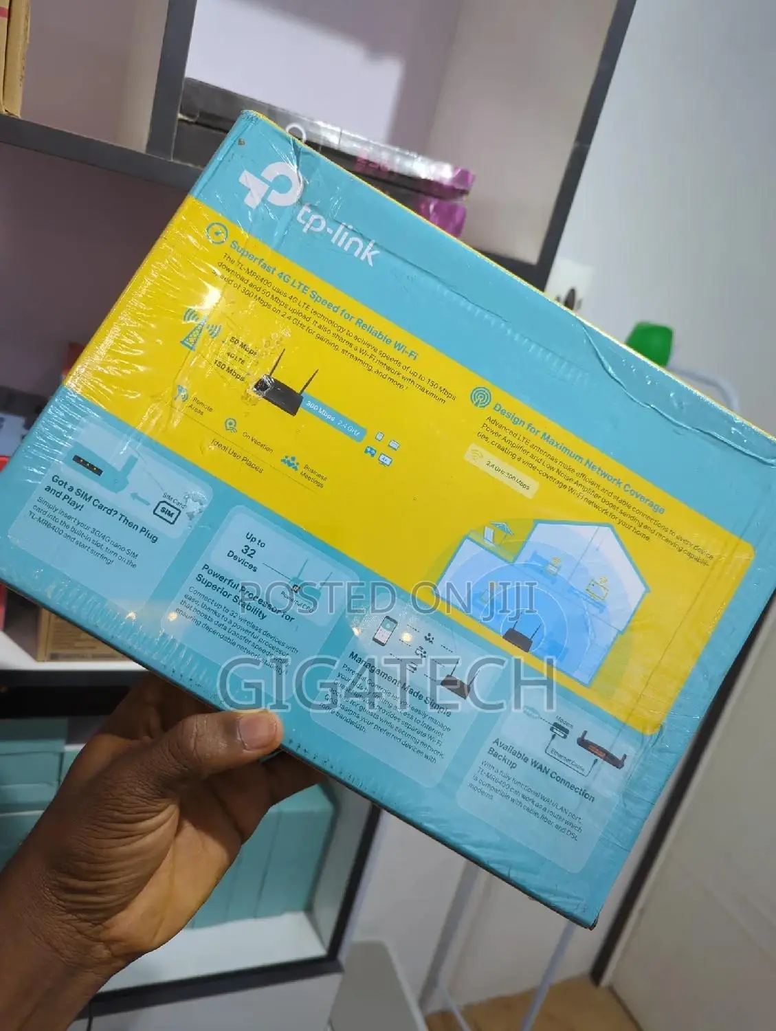 Tp-Link Universal 4G LTE Router (300mbps) in Kokomlemle - Networking ...