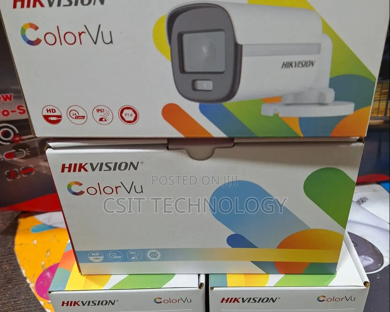 HIKVISION 2mp Bullet Colorvu Ds-2ce10df0t-Pf in Lapaz - Security ...