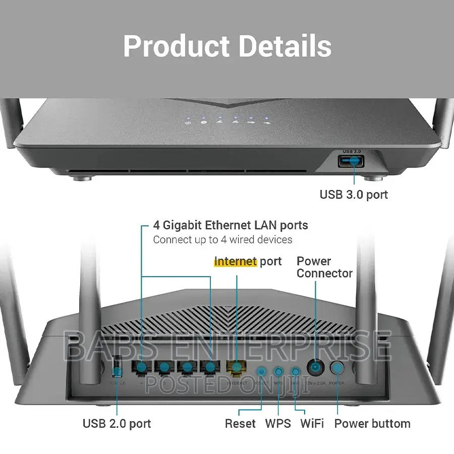 D-link AC2600 Mesh-enabled Smart Wifi Router DIR-2640 in Accra ...