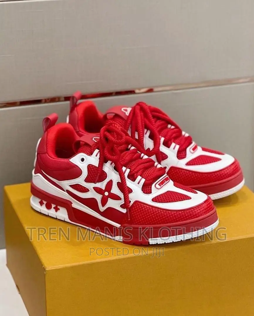 Louis Vuitton Skate Trainers ‘Luxury Red’ in Accra Metropolitan - Shoes ...