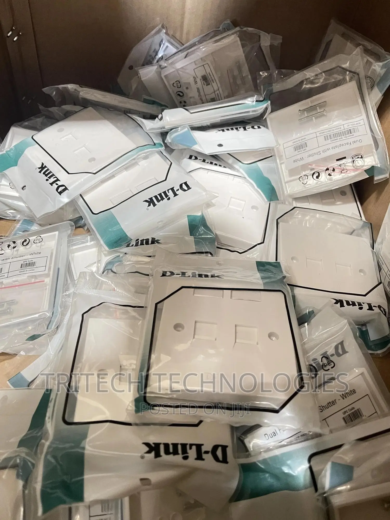 D-Link Faceplate Double With Keystone Jack Cat6 in Lapaz - Networking ...