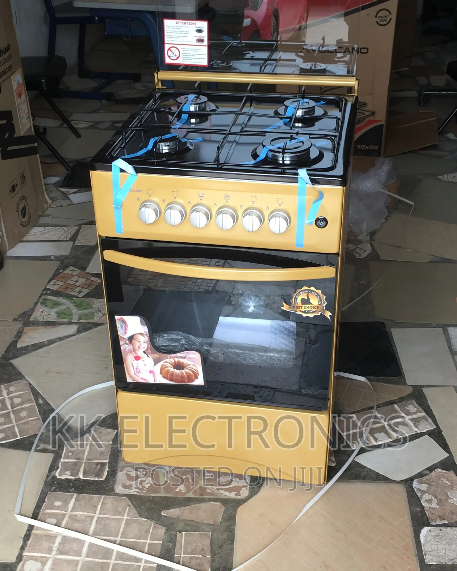 Volcano 50X50 Golden Gas Cooker in Accra Metropolitan - Kitchen ...