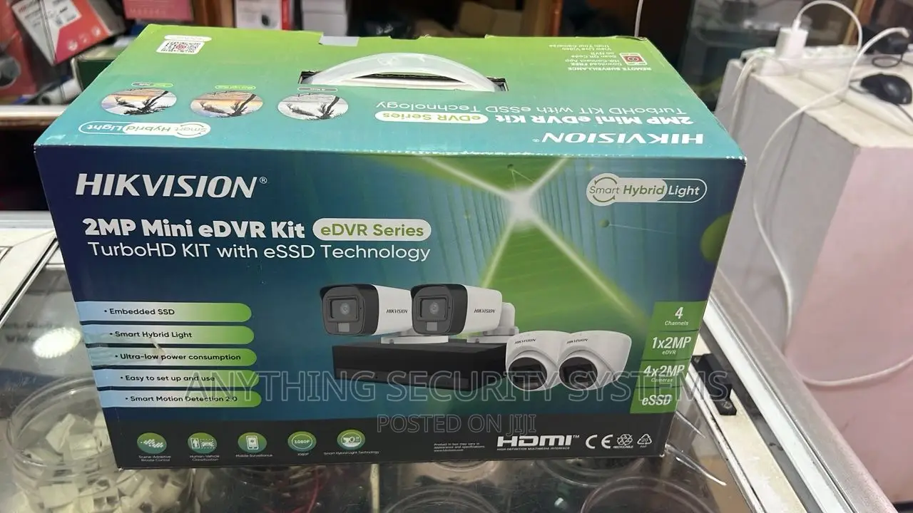 Hikvision 2mp Dvr Cctv Complete Package/Free Hardrive in Achimota ...