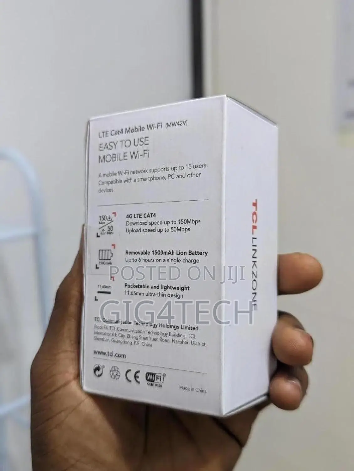 TCL Linkzone 4G Universal Mifi Mw42 in Kokomlemle - Networking Products ...