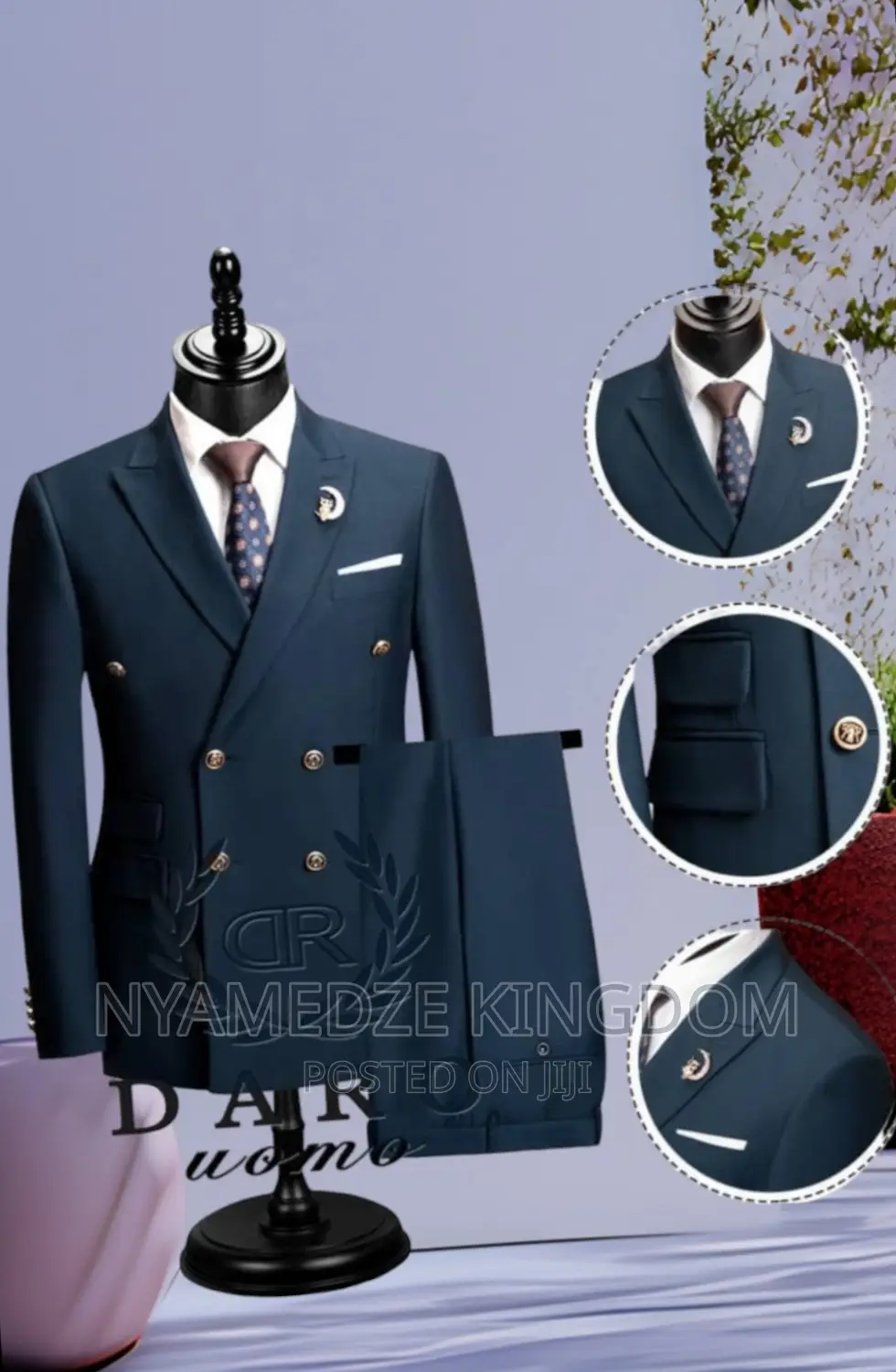 New 2 Set Daro Blue Black Men's Suit in Accra Metropolitan - Clothing ...