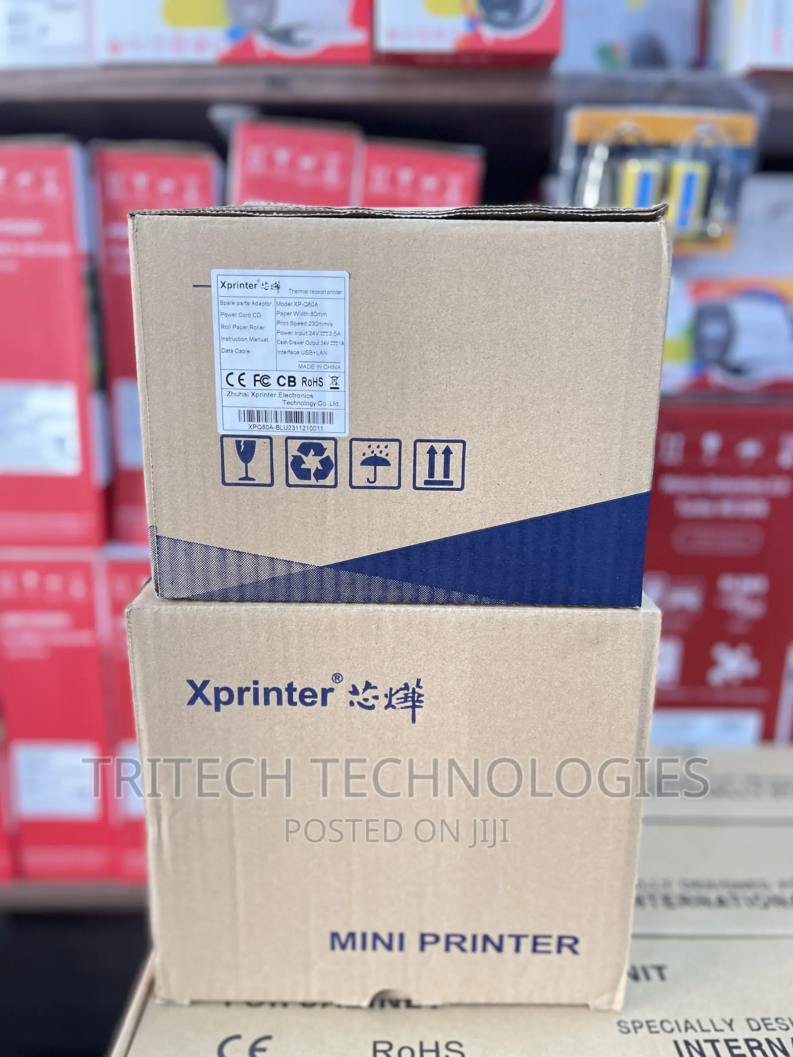 Xprinter Receipt Printer 80mm Xp-Q80a in Lapaz - Printers & Scanners ...