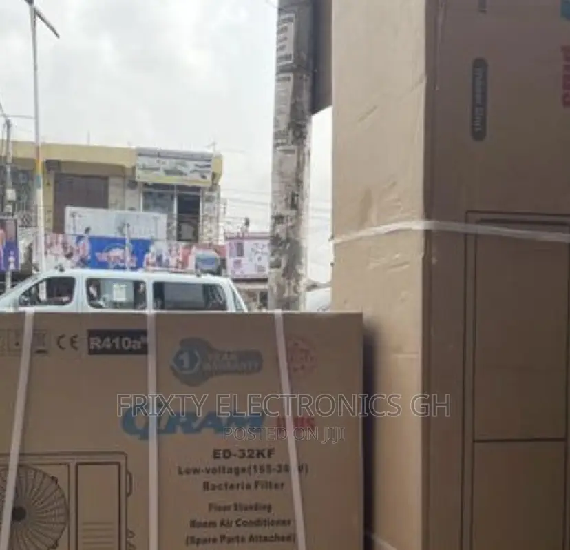 New Gram Plus 3.0hp Inverter Standing Floor AC R410a Gas in Accra ...