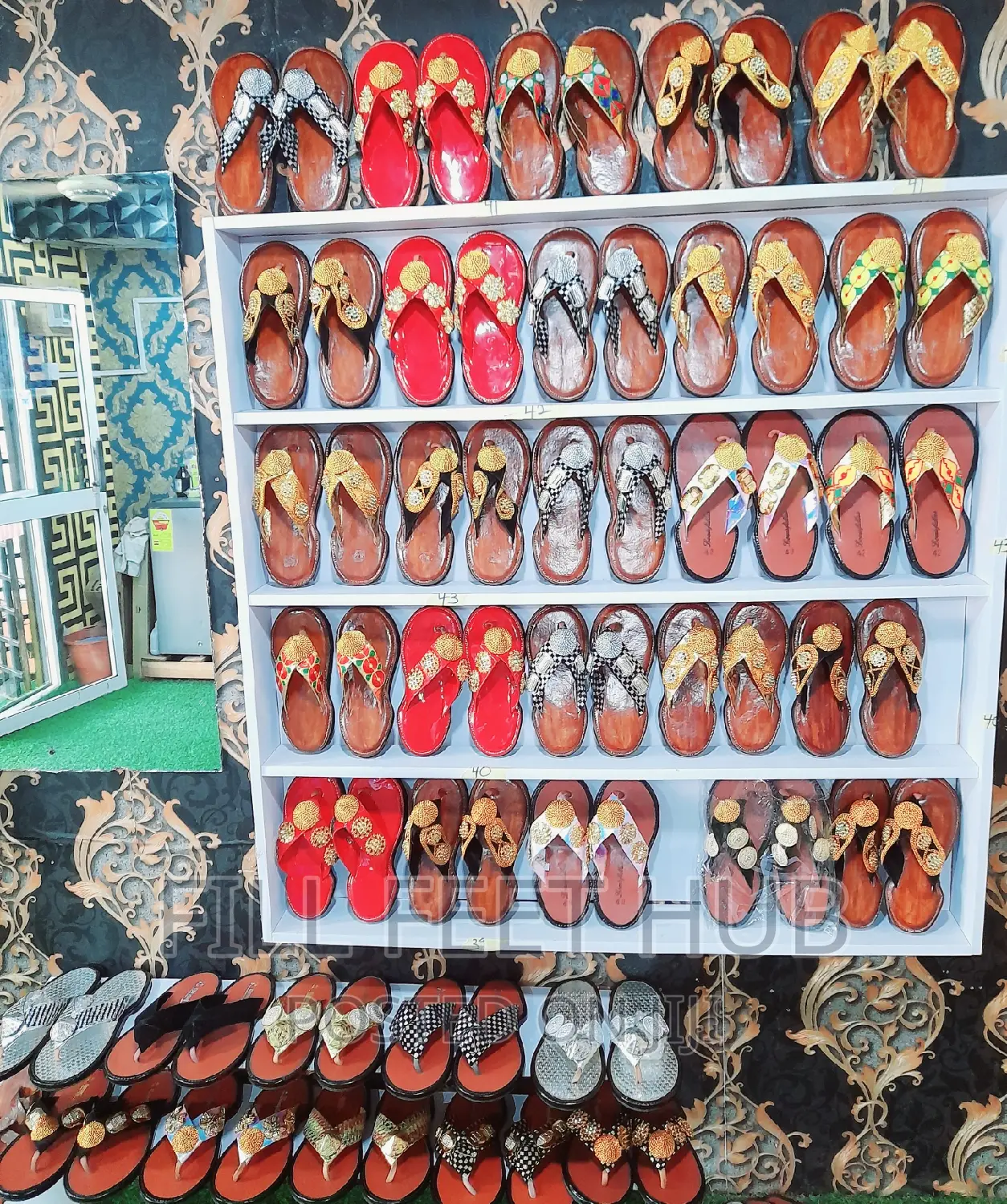 Traditional Ahenema Collection in Ashomang Estate - Shoes, Fill Feet ...