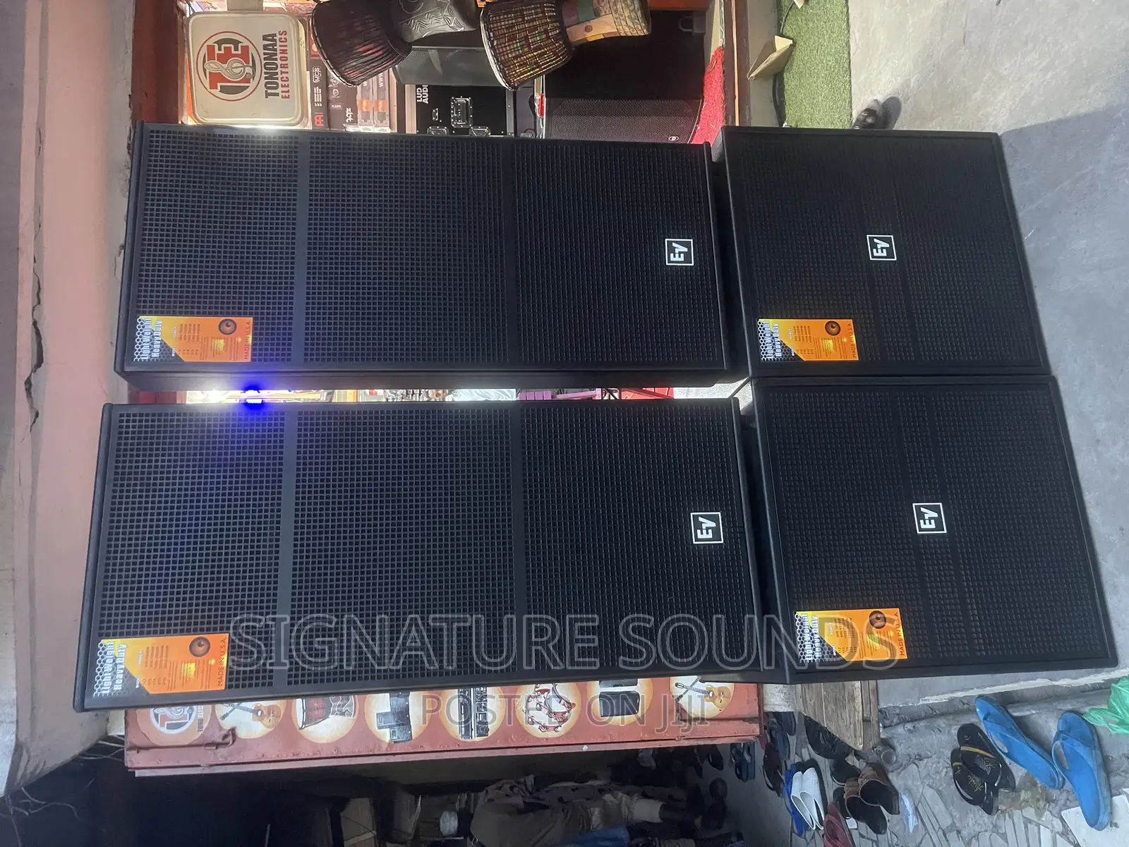 Ev Full Range And Single Bass Speaker in Accra Metropolitan - Audio ...