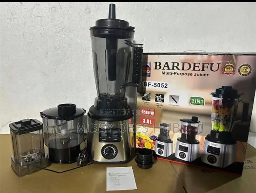 Bardefu 3in1 Multipurpose Blender (New) in Kaneshie - Kitchen ...