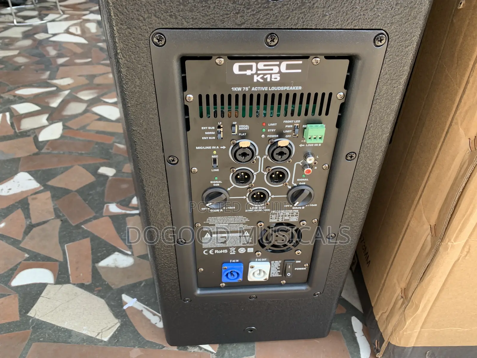 QSC 15inch ACTIVE SPEAKERS(Monitors)Pair in Accra Metropolitan - Audio ...