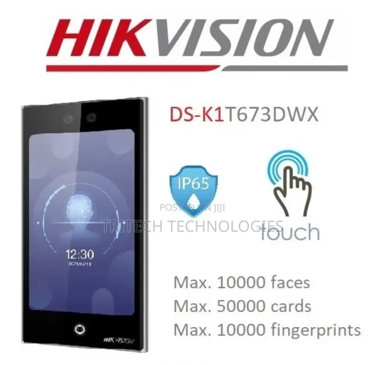 Hikvision Face Recognition Access Control Terminal Ds- in Lapaz ...