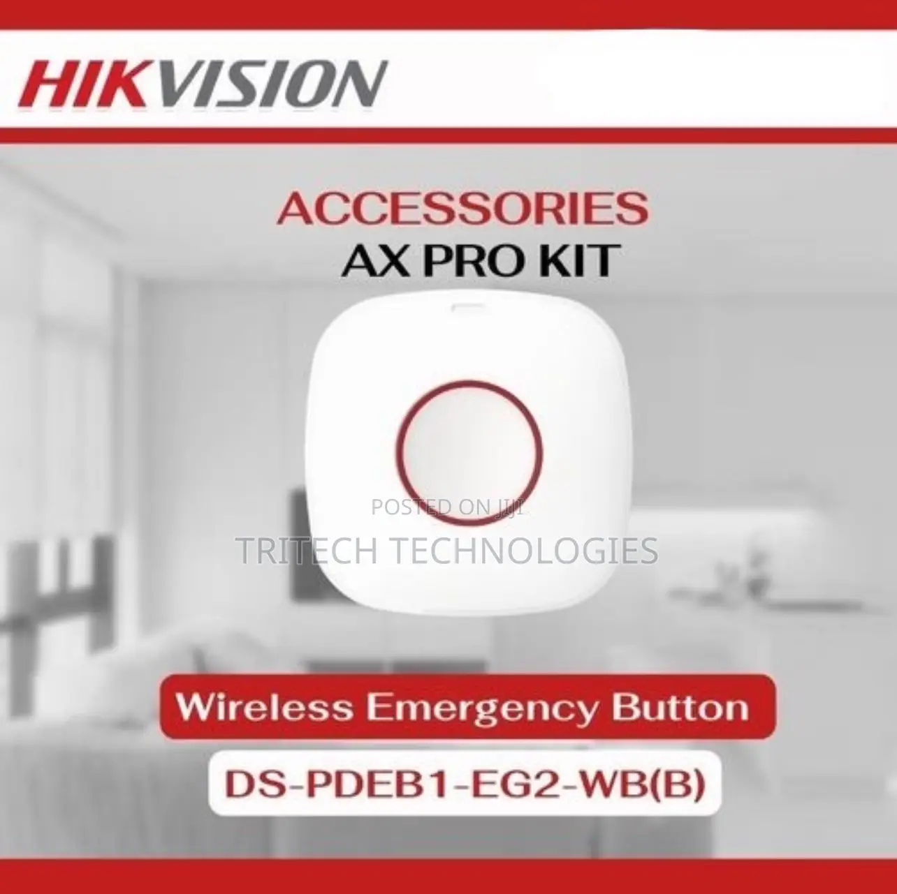Hikvision Ds-Pdeb1-Eg2-We(B) Wireless Emergency Button in Lapaz ...