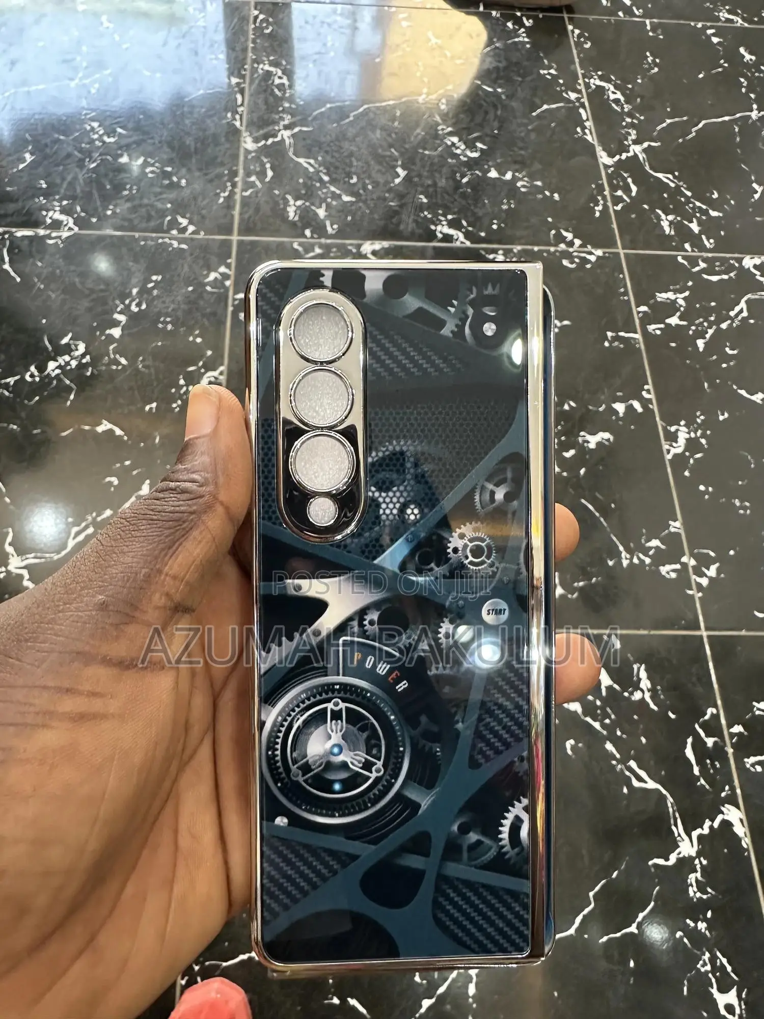 Galaxy Z Fold 4 Case With Inbuilt Front Tempered Glass in Circle ...