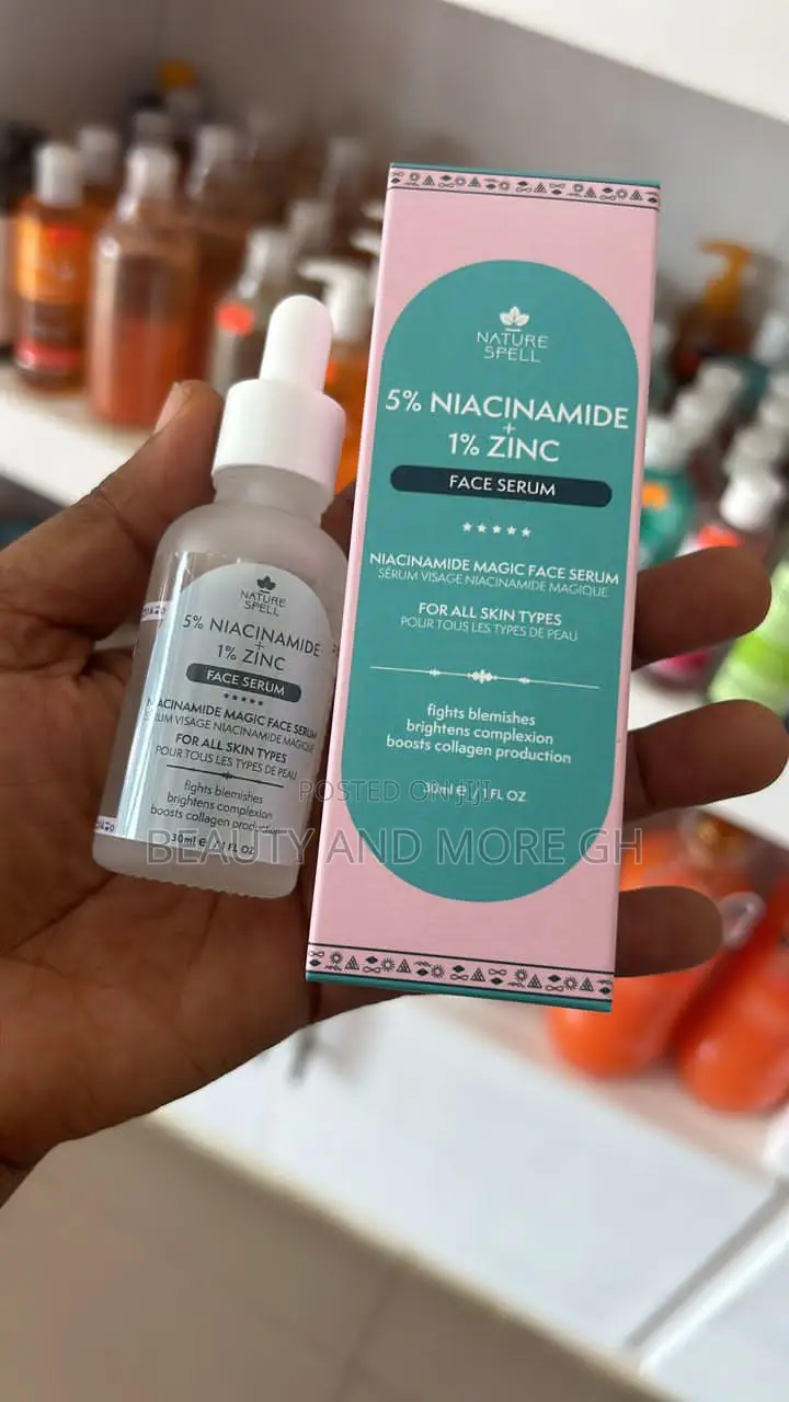 Nature Spell 5% Niacinamide + 1% Zinc Niacinamide Face Serum in Osu ...