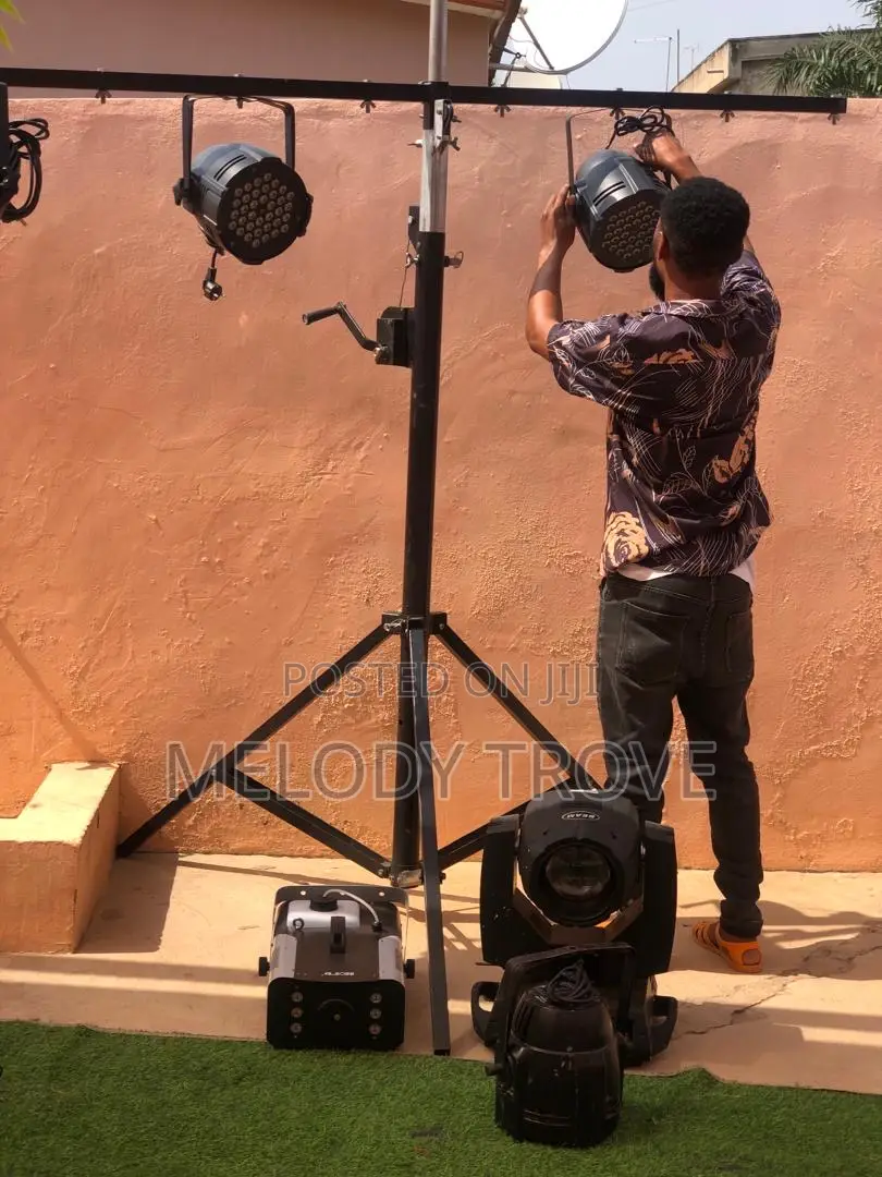 Installation of Stage Light in Accra Metropolitan - DJ & Entertainment ...