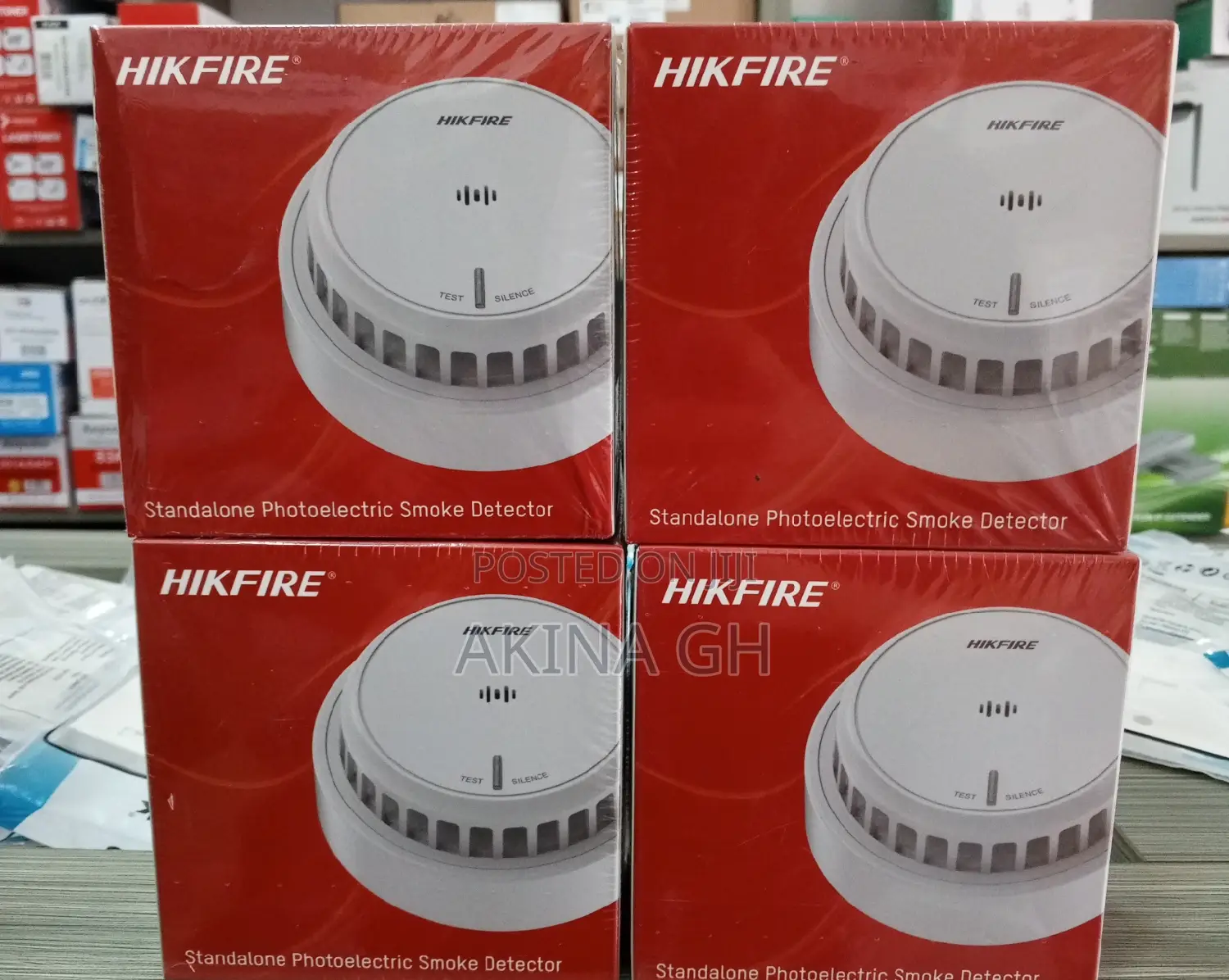 Hikvision Hikfire Stand Alone Photoelectric Smoke Detector for sale ...