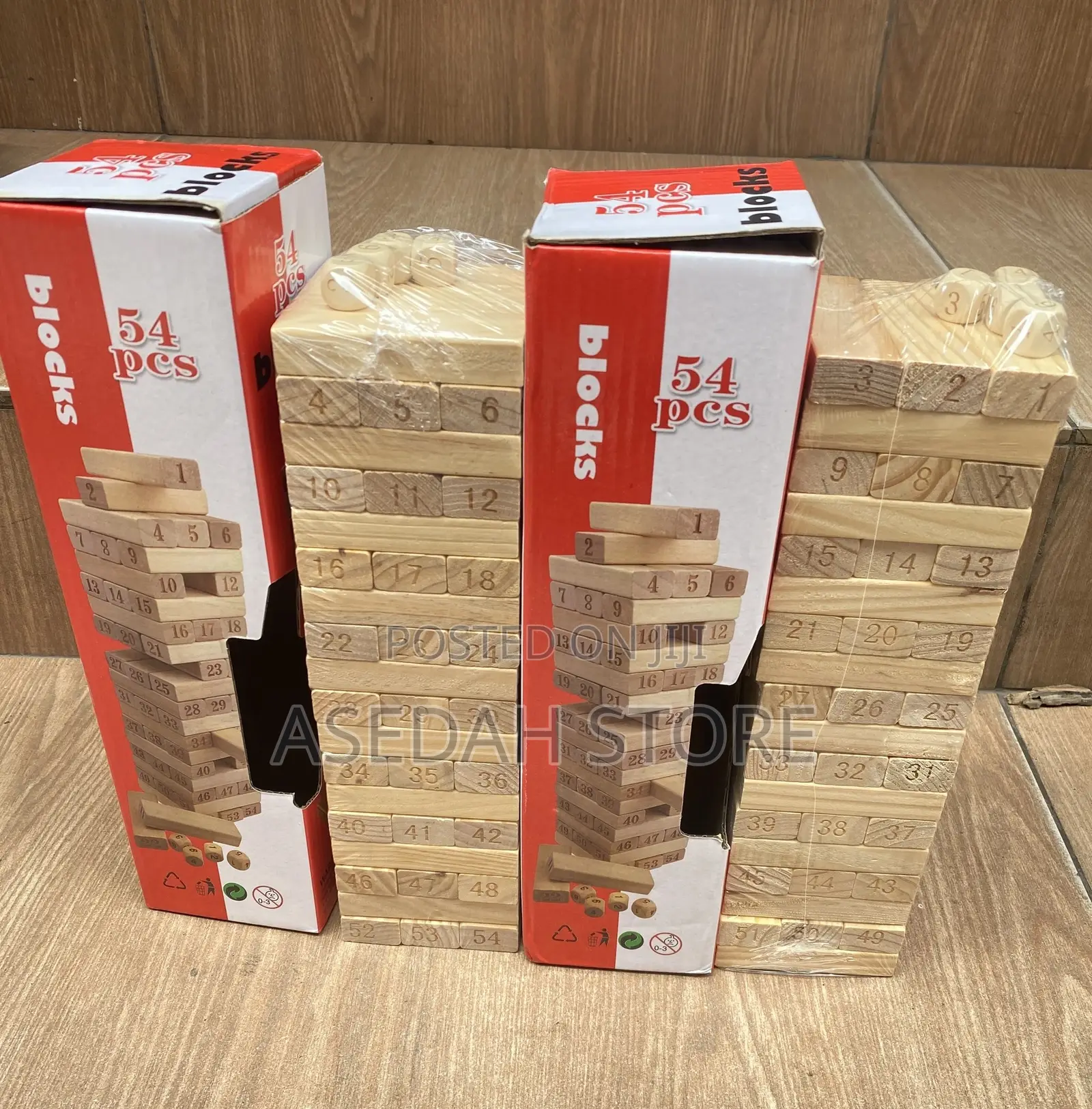 Wooden Game Jenga in Accra Metropolitan - Books & Games, Asedah Stores | Jiji.com.gh