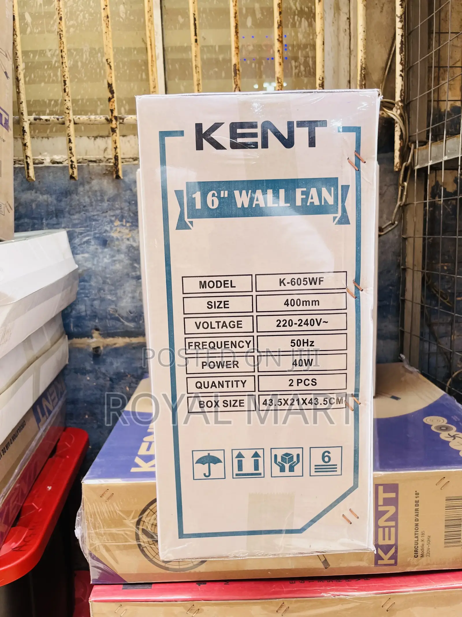 16” Kent Wall Fan 2in1 for sale - ROYAL MART Price: GH₵ 580 on Jiji.com ...