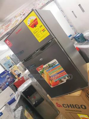 Chigo 85L Table Top Double Door Fridge in Osu - Kitchen Appliances ...