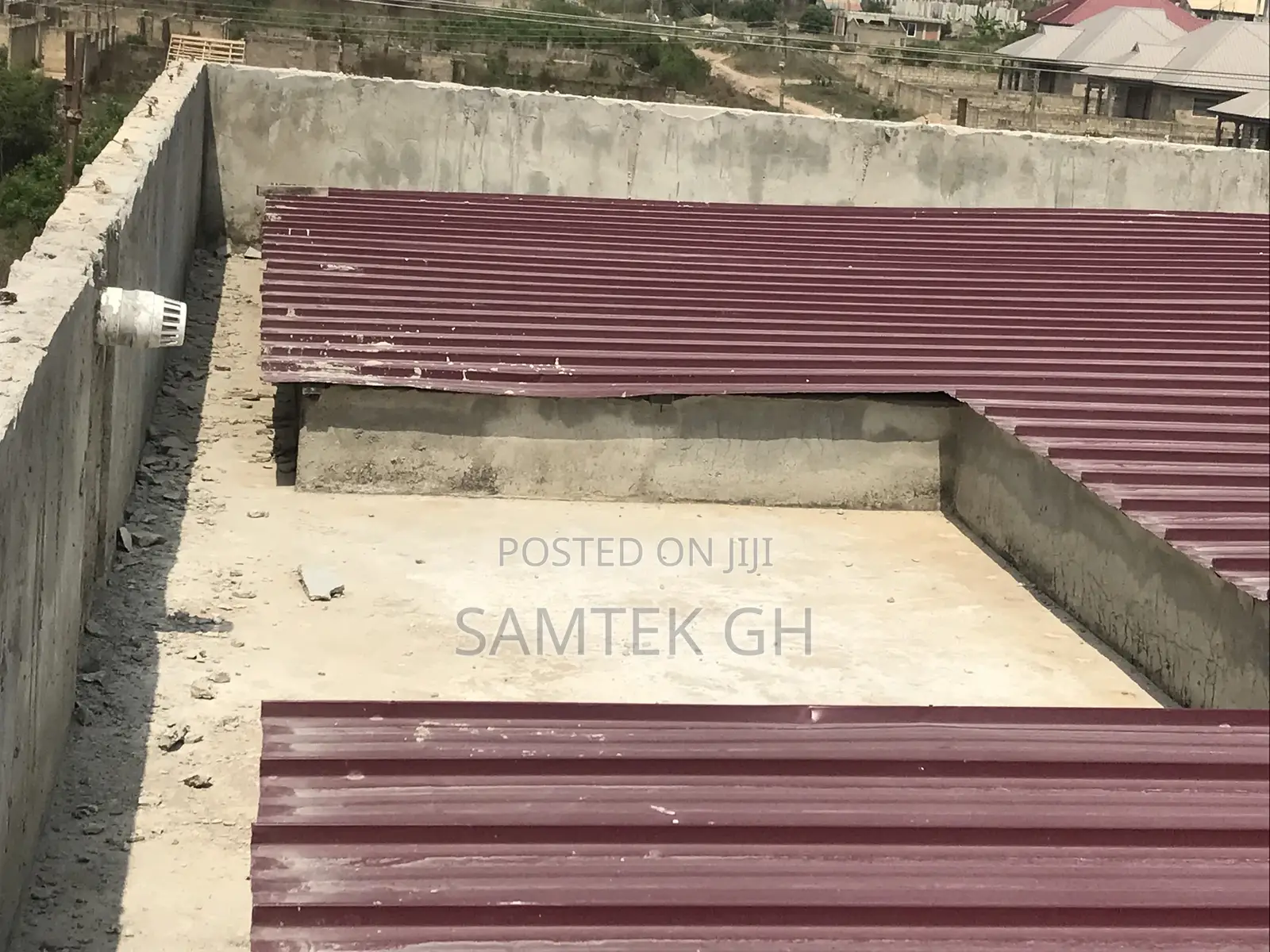 Concrete Roof Top Leakage in Madina - Building & Trade Services, Samtek Gh Waterproof Solutions ...