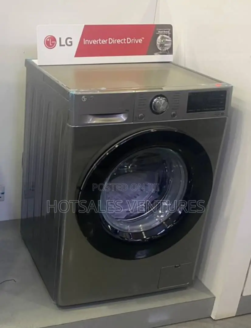 LG F4R3VYG6P 9kg Fully Automatic Front Load Washing Machine in Accra ...