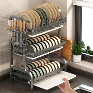 Metallic Non Stick Dish Rack 3 Tier in Achimota - Kitchenware ...