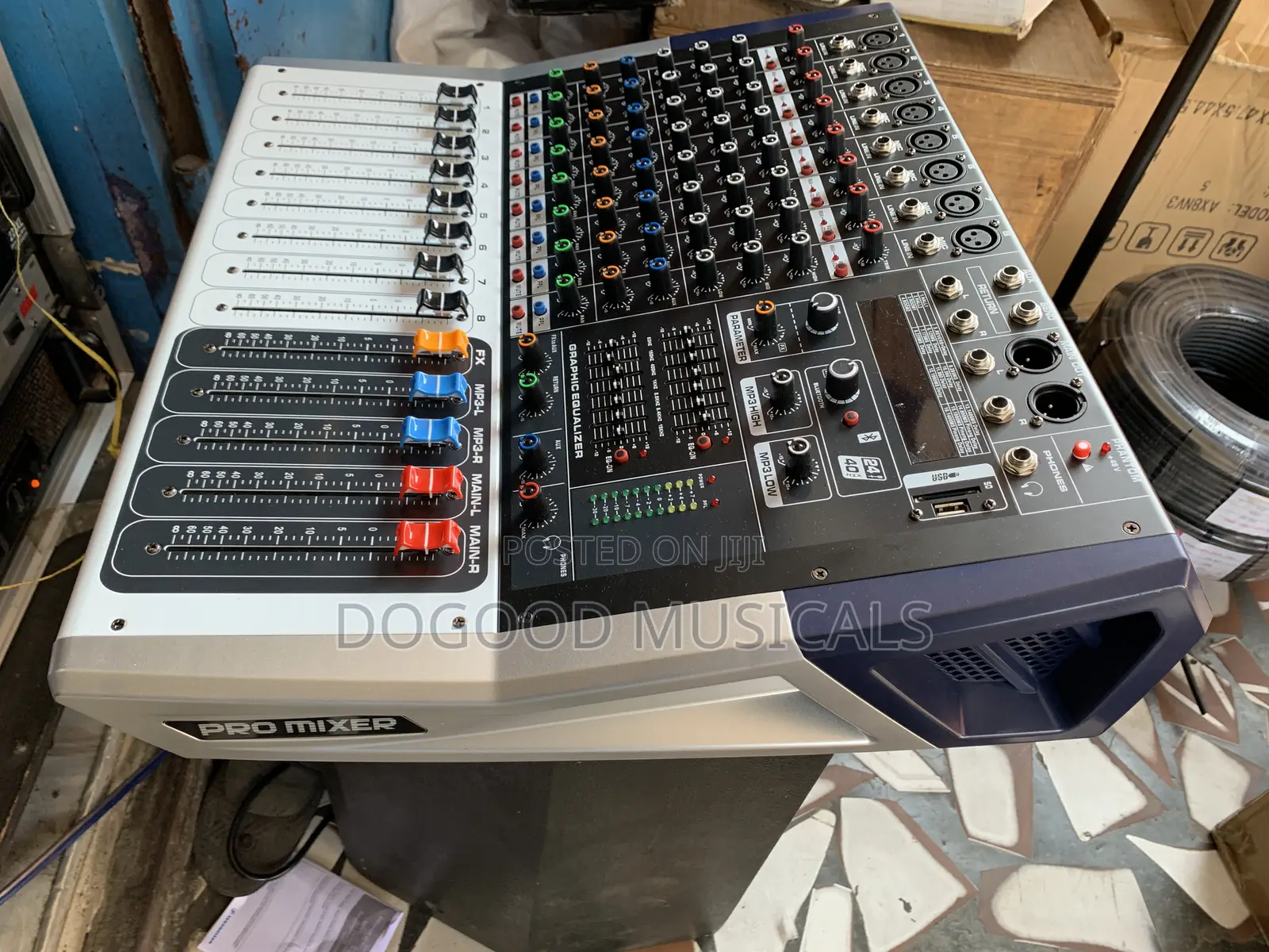 Yamaha KV80 8channel Active(Inbuilt Amplifier)MIXER in Accra ...