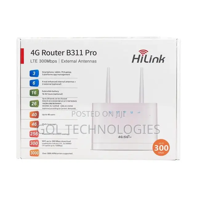 Universal Sim Router Hi-Link 4G LTE in Greater Accra - Networking ...
