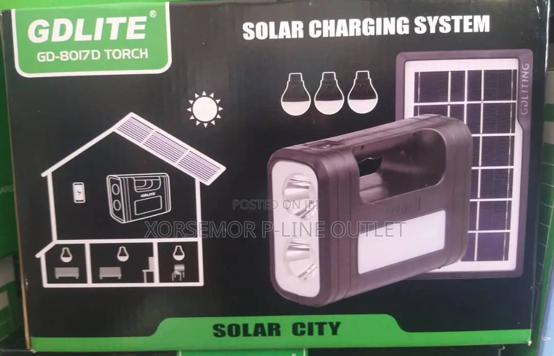 GDLITE GD-8017D Torch Light in Accra Metropolitan - Solar Energy, Yaw Xorsemor | Jiji.com.gh