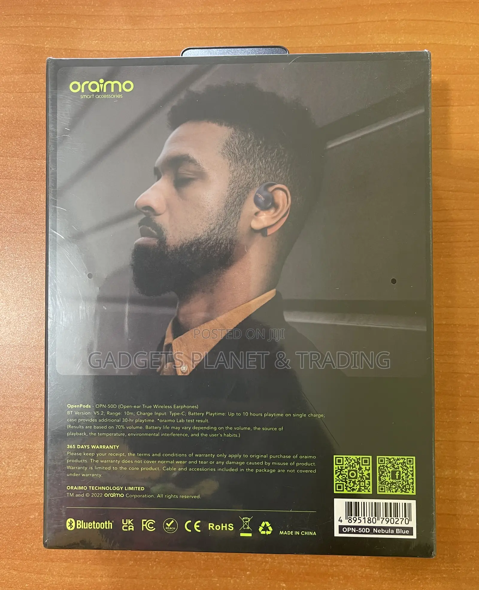Oraimo Openpods Open-Ear Wireless Earphones in Lartebiokorshie ...