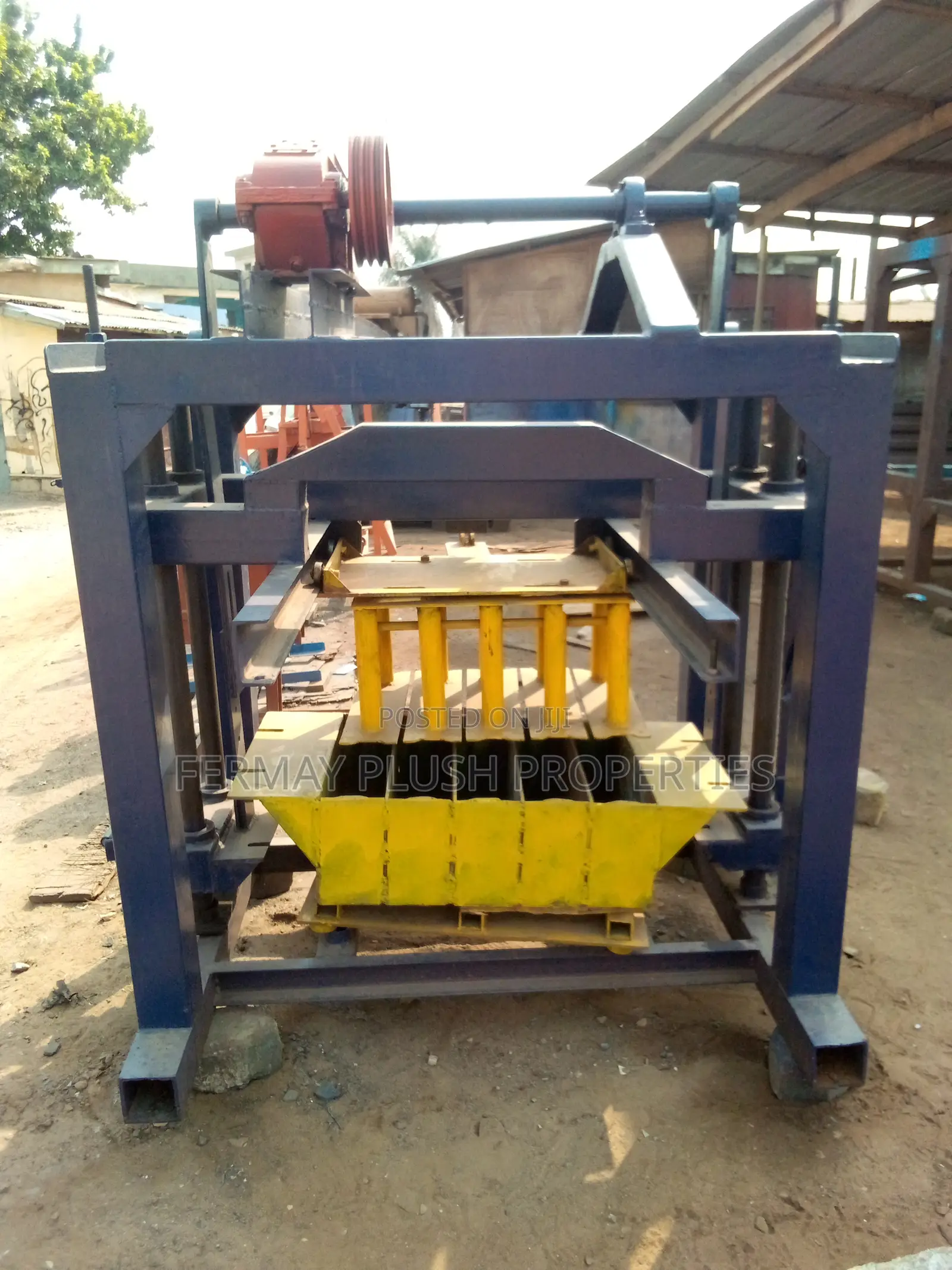 Originally Produced Semi Automated Block Machines in Ghana in Accra ...