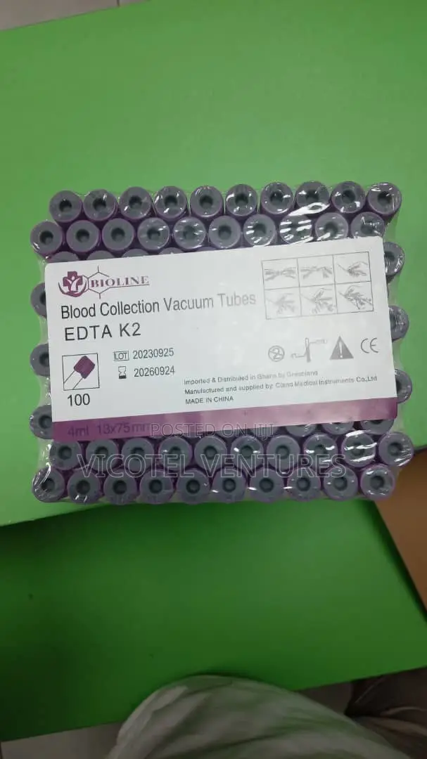 Edta Tube 4ml in Mamprobi - Medical Supplies & Equipment, Vicotel ...
